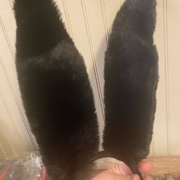 Accessories Bunny Ears Headbands Furry Rabbit Ear Headband Party Prom